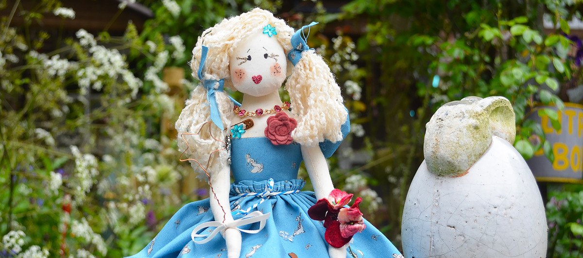 Button Dolls - One of a kind hand crafted fairy dolls